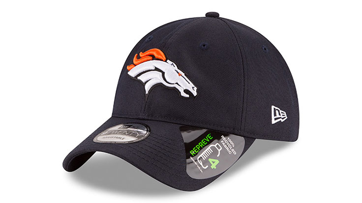 Denver Broncos debut first official NFL cap made with Repreve fabric ...
