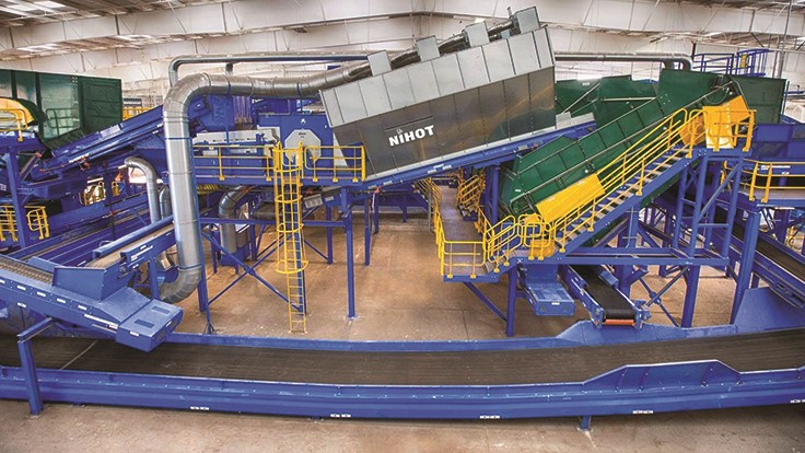 Inside Monterey Regional Waste Management District's retrofitted MRF ...