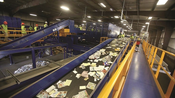 How Area Recycling helped curb contamination through new sorting ...