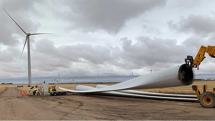 Veolia diverting GE windmill blades from landfill - Waste Today