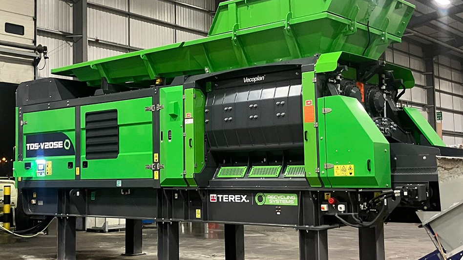 Terex offers electric shredder for C&D, RDF markets - Waste Today